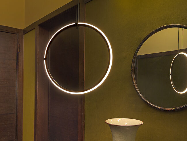 Arrangements Round Medium Lamp | Flos USA