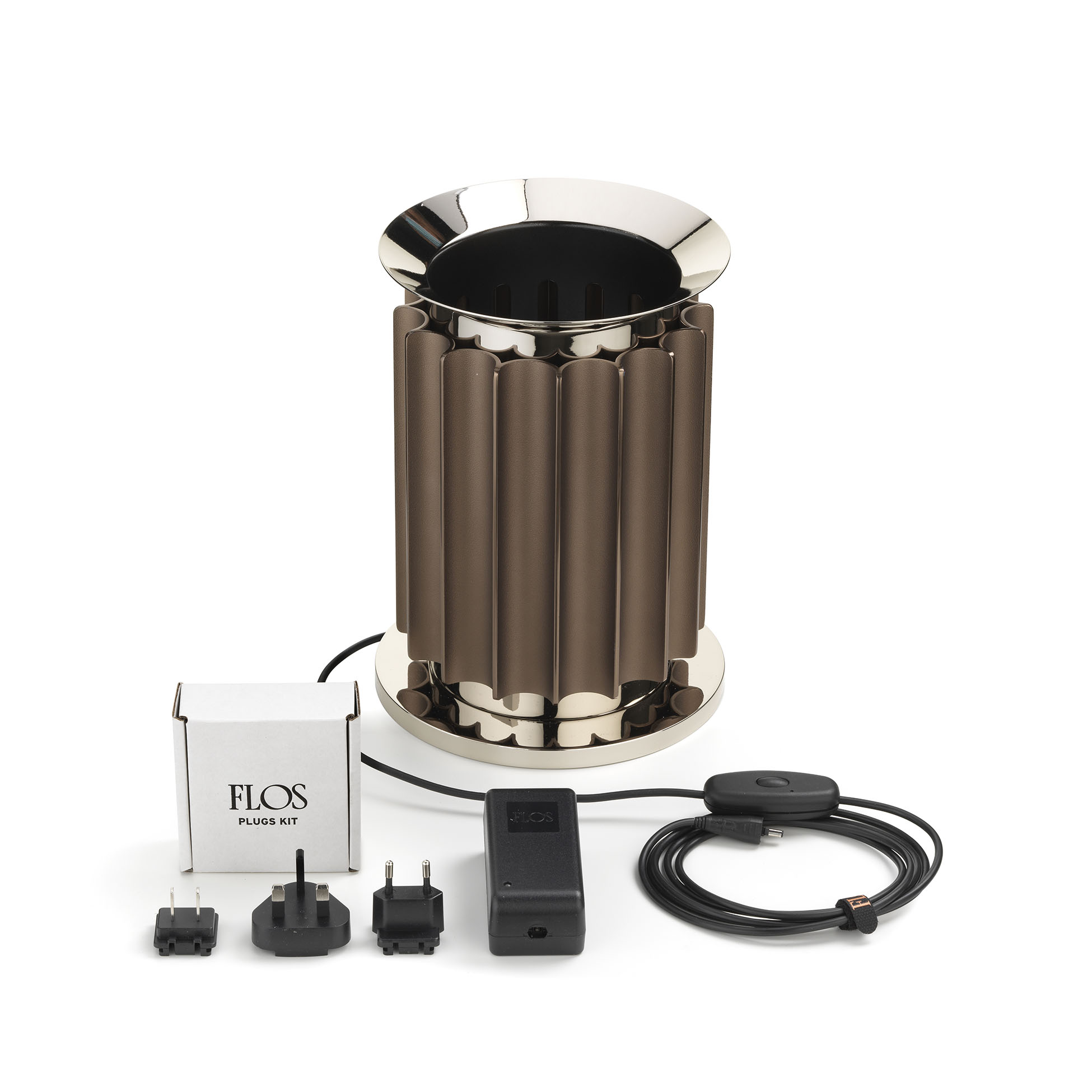 Anodized bronze base